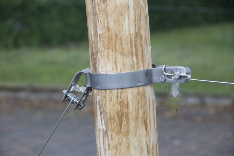 improfort.com | Collar tensor redondo para poste de madera